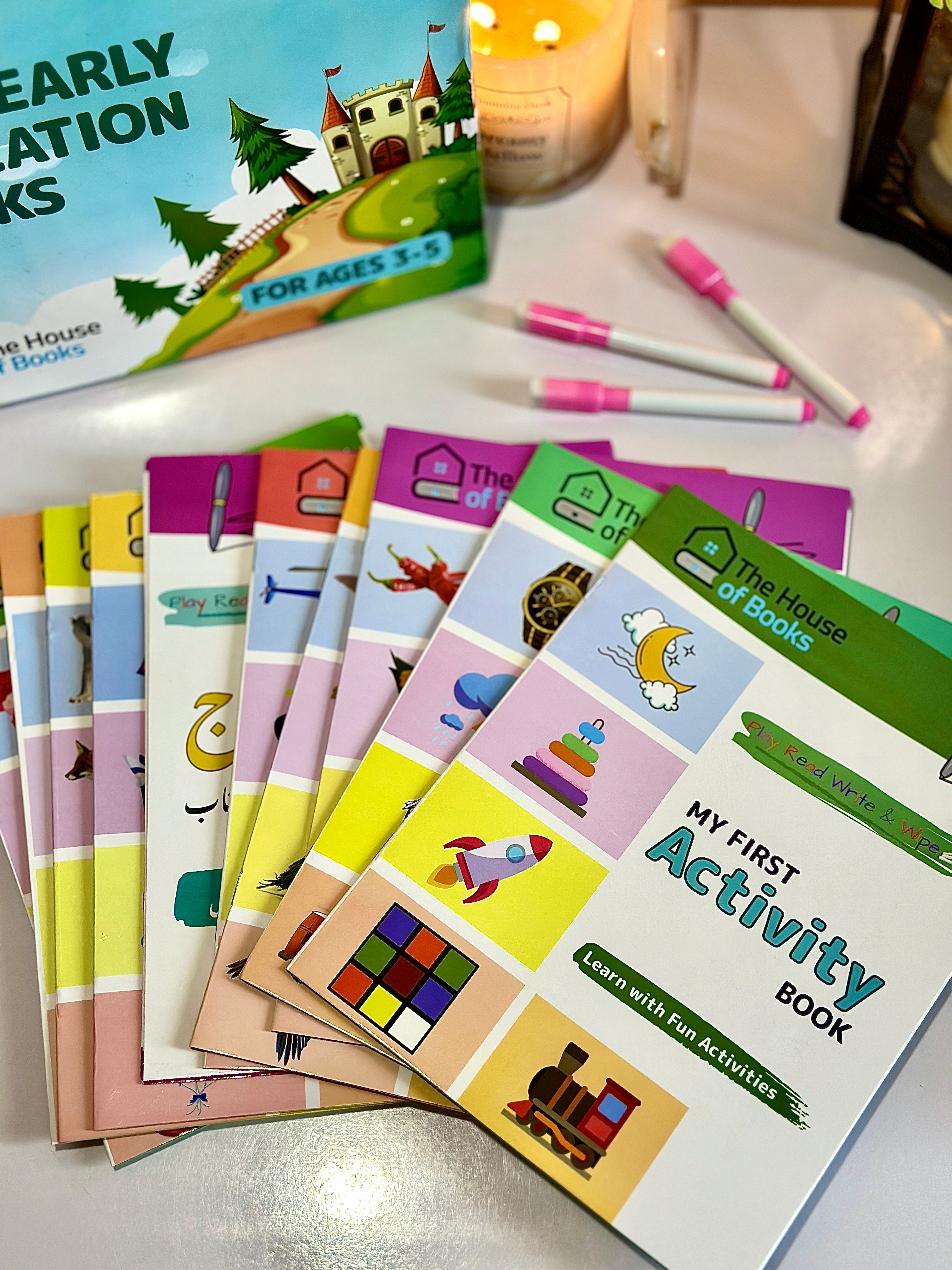 10 Write & Wipe Children Books Set – HOUSE OF BOOK