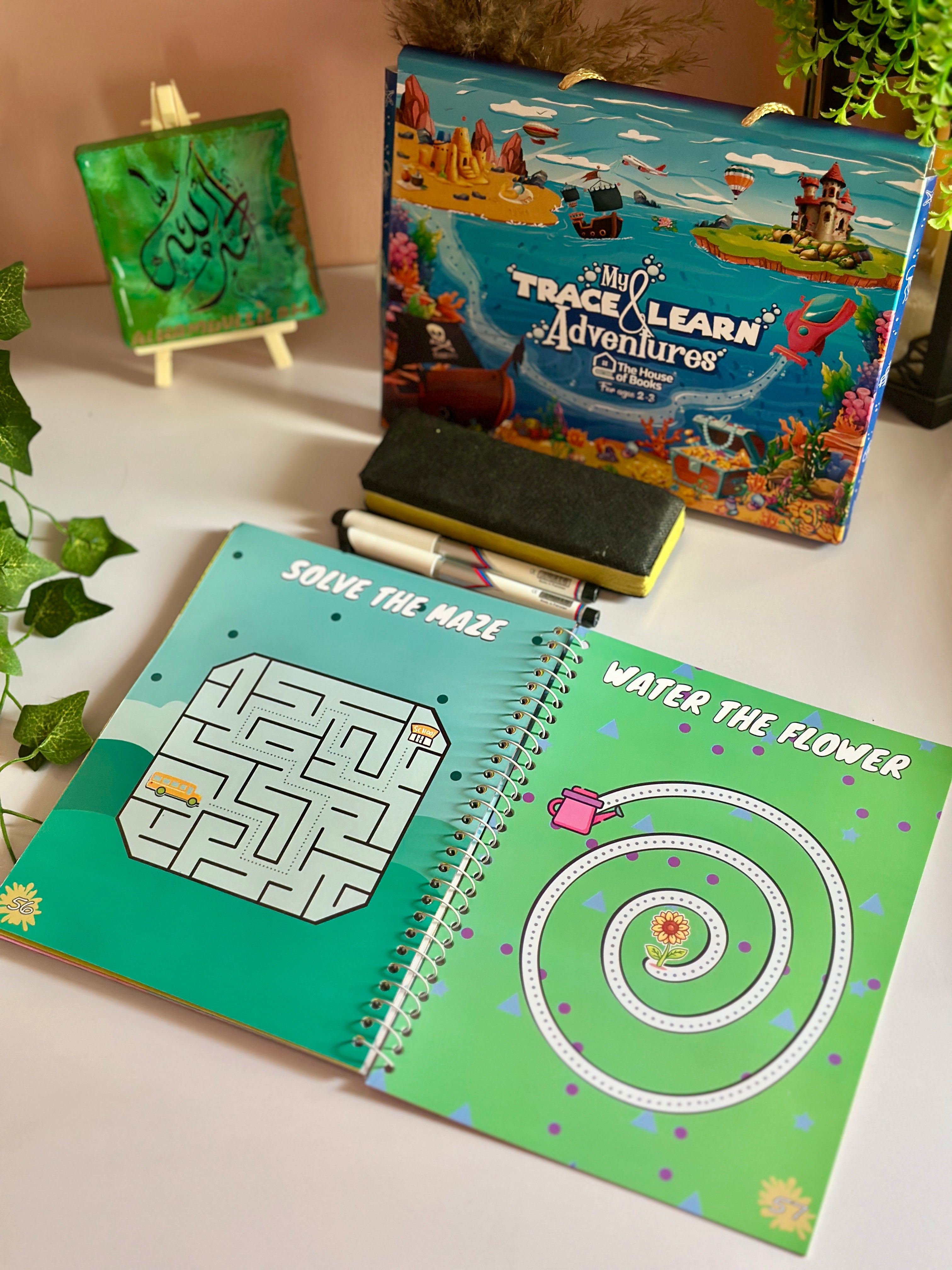 Tracing Book for Children age 2-4 (64 pages workbook) – HOUSE OF BOOK
